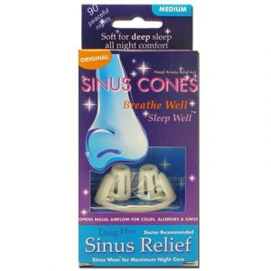 SINUS CONES - SIZE MEDIUM, WHITE - Nose Cones